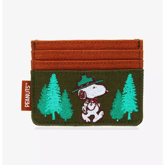 Loungefly | Bags | Loungefly Peanuts Snoopy Cardholder Beagle Scout ...